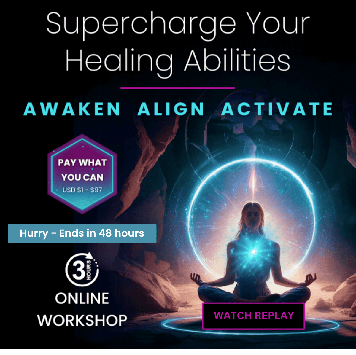 Supercharge Your Healing Ability - Replay - Center For Quantum Healing
